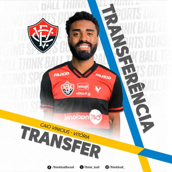 Think Ball Sports & Consulting - Transferência | Volante Caio Vinícius assina com o Vitória